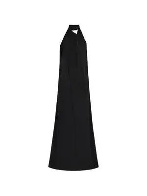 TALLER MARMO Astor Halterneck Maxi Dress - Black