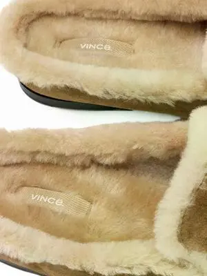 Vince Tevin Shearling-lined Mules