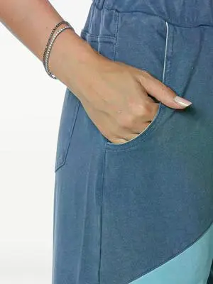 ONETEASPOON Patchwork Wide-leg Track Pants