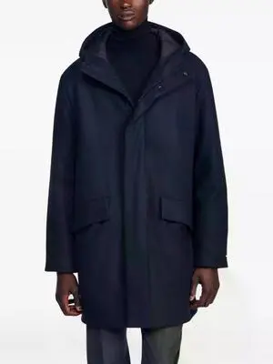 Sandro Hooded Zip-up Parka