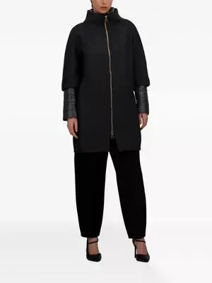 Herno Layered Zip-up Coat