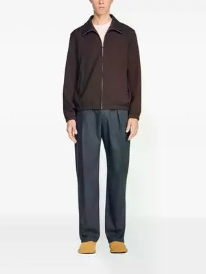 Sandro Zip-up Stand-up Collar Jacket