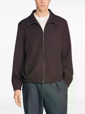 Sandro Wool Zip-up Jacket