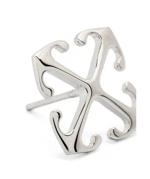 Off-White Arrow Mono Push-lock Fastened Earring