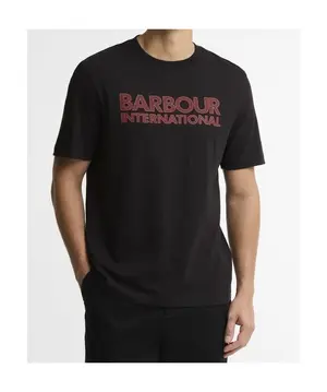 Barbour Logo Print Crew Neck T-shirt