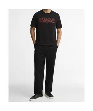 Barbour Logo Print Crew Neck T-shirt