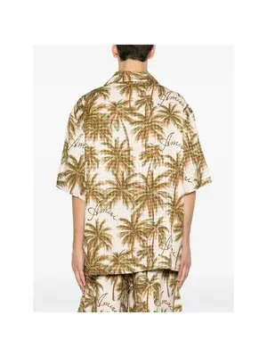 Amiri Palm Printed Shirt