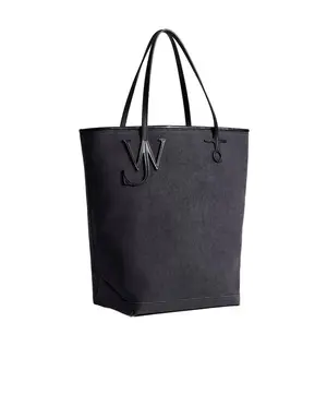 J.W.ANDERSON Large Anchor Canvas Tote In Navy