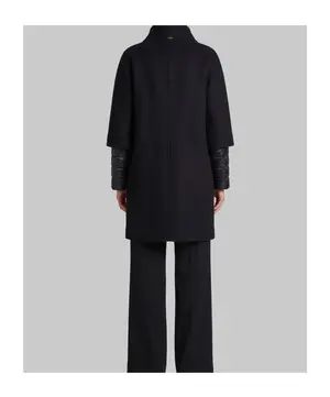 Herno Ecowool And Nylon Ultralight Coat