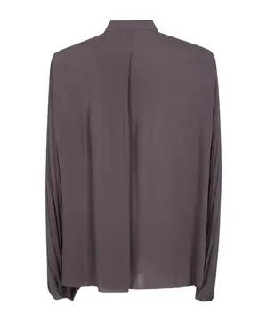 TOM FORD Pleated Pussy-bow Buttoned Shirt