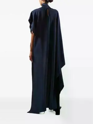 TALLER MARMO California Fringed Asymmetric Mini Dress