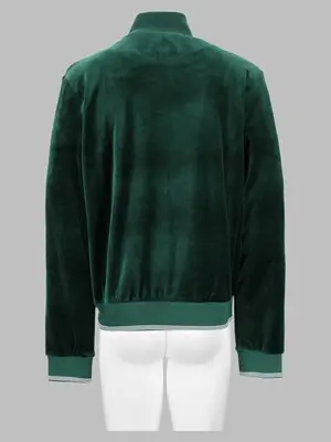 Casablanca Giacca In Velluto Con Zip