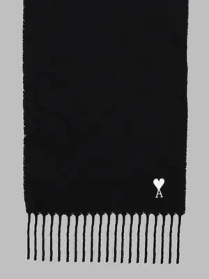 AMI Paris Sciarpa Con Logo