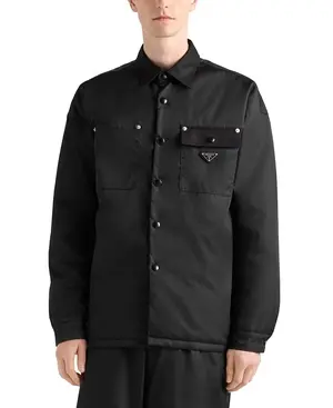 Prada Re-nylon Shirt - Black
