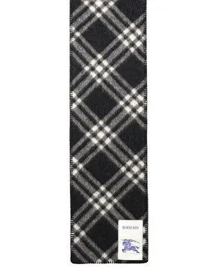 Burberry Sciarpa Con Stampa "check