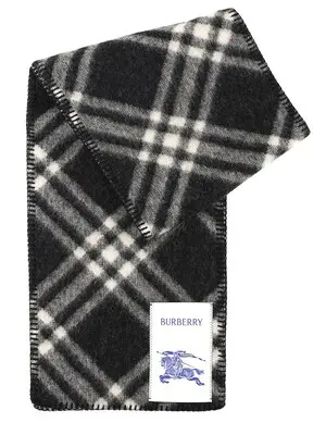 Burberry Sciarpa Con Stampa "check
