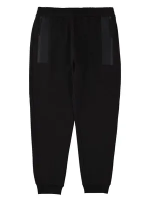 Moncler Pantalone In Felpa Di Cotone - Black