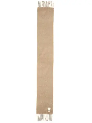 AMI Paris Sciarpa Con Logo
