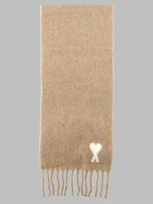 AMI Paris Sciarpa Con Logo