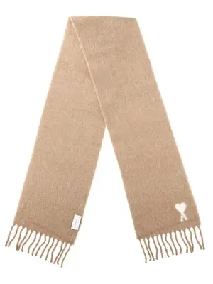 AMI Paris Sciarpa Con Logo