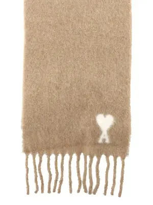 AMI Paris Sciarpa Con Logo