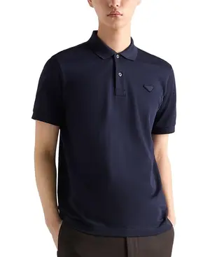 Prada Pique Polo Shirt