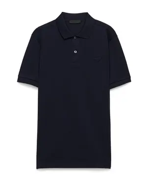 Prada Pique Polo Shirt