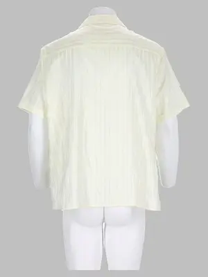 Versace Camicia Jacquard Micro Greca - Ivory