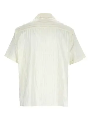 Versace Camicia Jacquard Micro Greca - Ivory