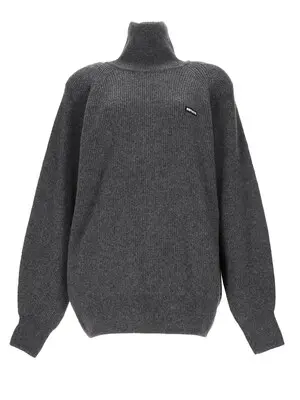 ROTATE BY BIRGER CHRISTENSEN Maglia In Lana E Cashmere - Grey