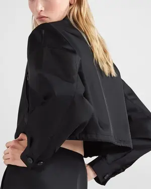Prada Re-nylon Cropped Blouson Jacket