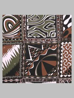 Emilio Pucci Carré Con Mix Di Stampe