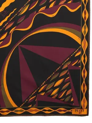 Emilio Pucci Carré Con Mix Di Stampe - Multicolour