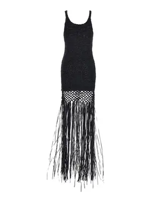 Philosophy Di Lorenzo Serafini Bang Detailed Webbing Dress