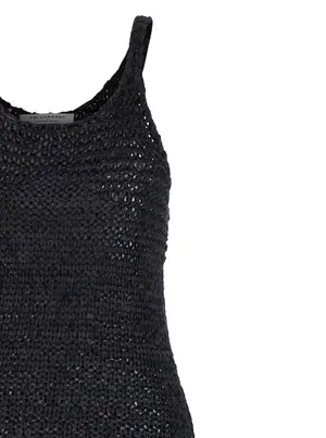 Philosophy Di Lorenzo Serafini Bang Detailed Webbing Dress