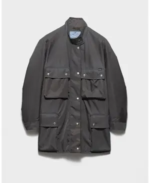 Prada Washed Re-nylon Rain Jacket