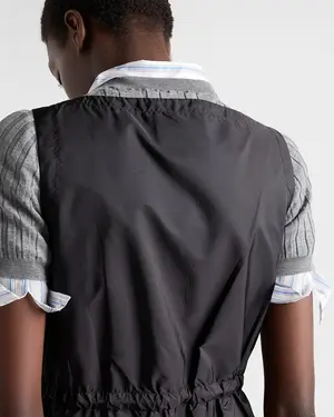 Prada Lightweight Re-nylon Mini-dress