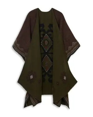 Ba&sh Pongo Reversible Poncho