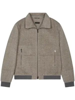 AT.P.CO Denny Wool Bomber Jacket