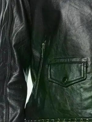 ONETEASPOON Studded Leather Biker Jacket