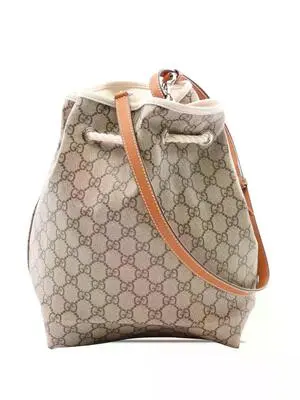 Gucci 2000-2015 Gg Supreme Reversible Bucket Bag