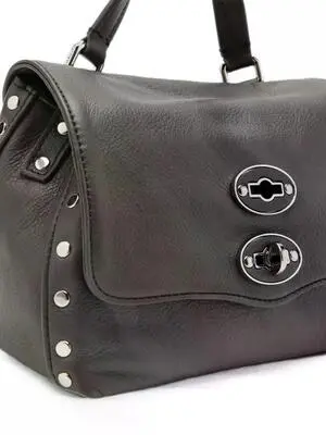 ZANELLATO Stud-embellished Leather Cross Body Bag