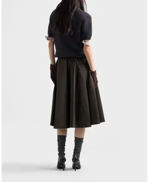 Prada Re-nylon Skirt - Brown