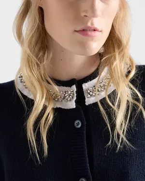 Prada Wool And Cashmere Cardigan