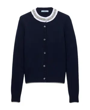 Prada Wool And Cashmere Cardigan