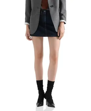 Prada Denim Miniskirt - Blue