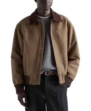 Prada Denim Blouson Jacket