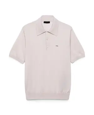 Prada Superfine Wool Polo Shirt