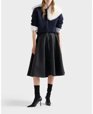 Prada Embroidered Poplin Shirt