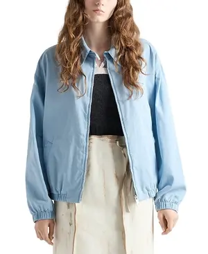 PRADA Old Gabardine Blouson Jacket